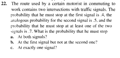 SOLVED: 22. The route used by a certain motorist in commuting to work ...