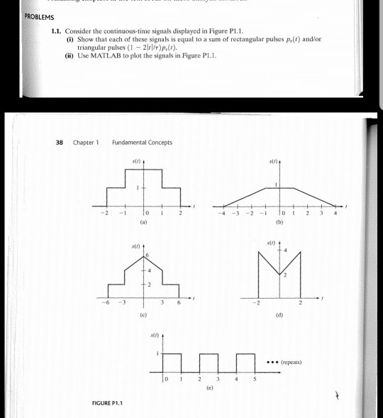 SOLVED: Text: Continuous Time Signals. Please explain and demonstrate ... SOLVED: Text: Continuous Time Signals. Please explain and demonstrate ...