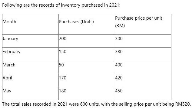 SOLVED: a) Determine the cost of goods sold and ending inventory using ...