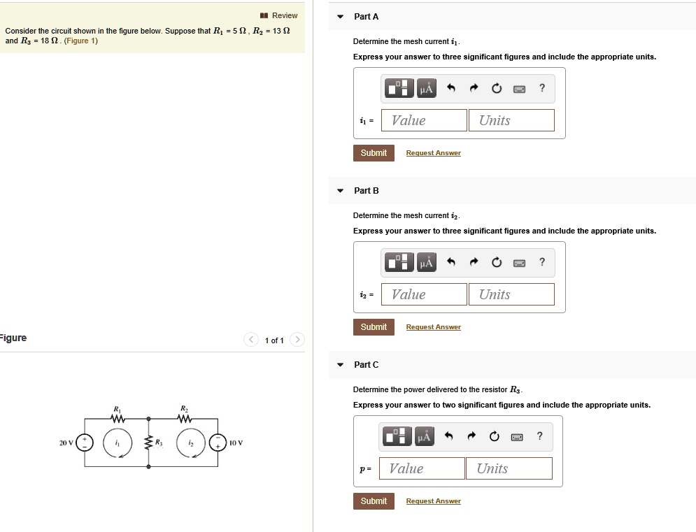 Review Part A Consider The Circuit Shown In The Figure Below Suppose