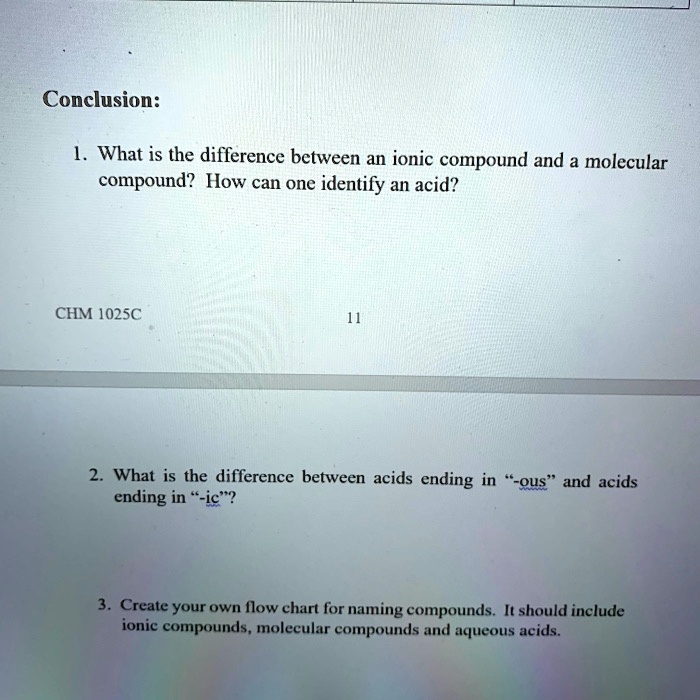conclusion what is the difference between an ionic compound and a ...
