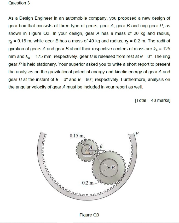 SOLVED: As a Design Engineer in an automobile company, you proposed a ...