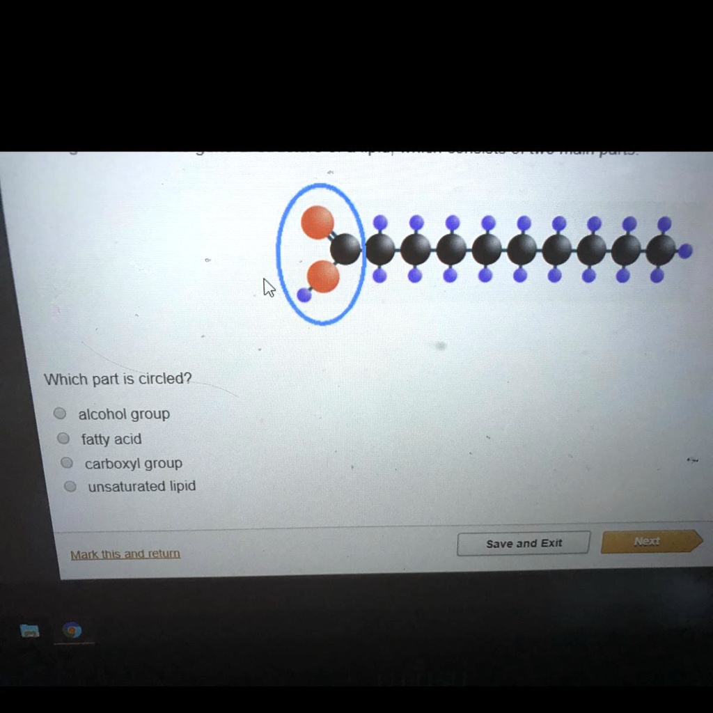 SOLVED: The diagram shows the general structure of a lipid, which ...