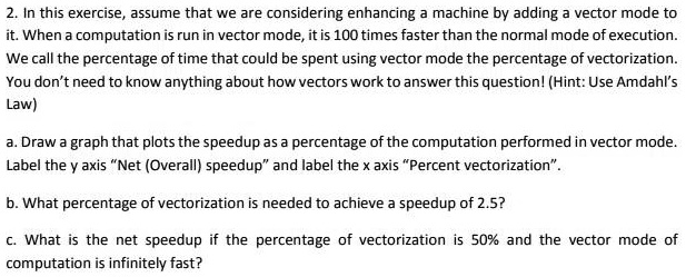 Solved 2 In This Exercise Assume That We Are Considering Enhancing A