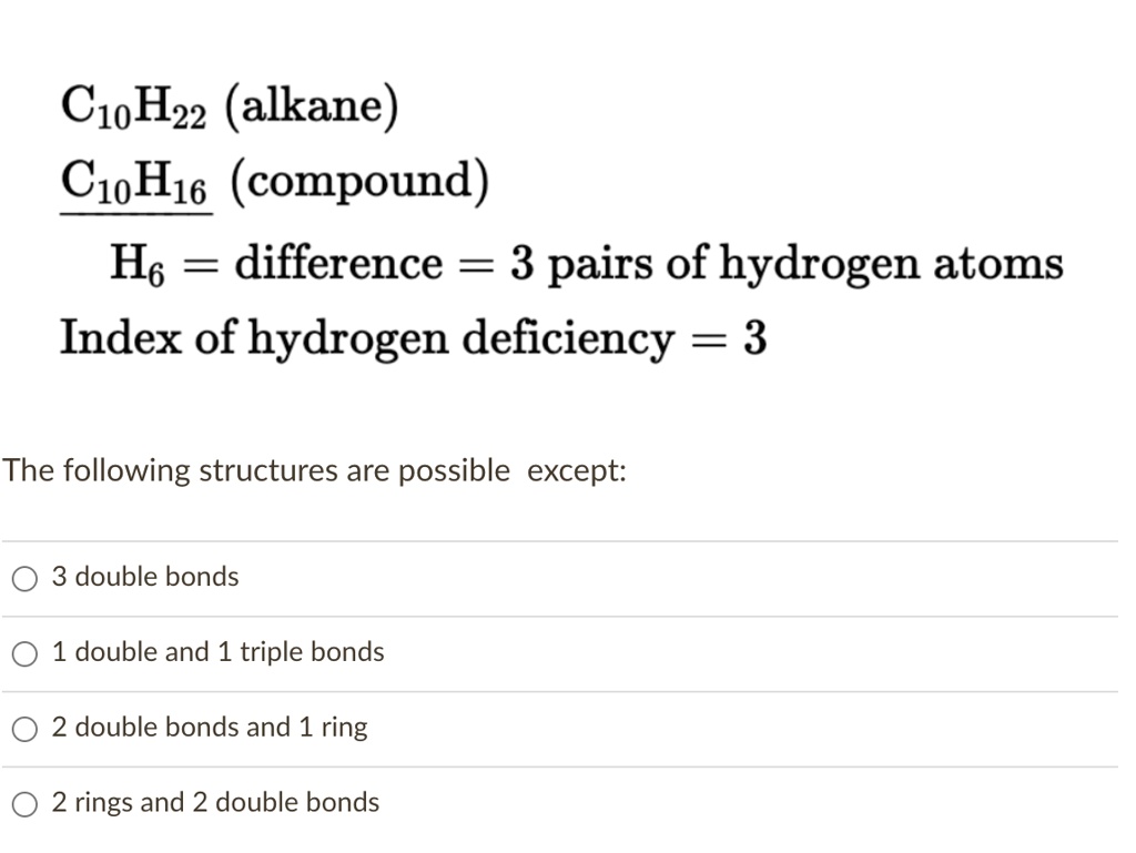 c10 h22 alkane czohze compound hs difference 3 pairs of hydrogen atoms ...