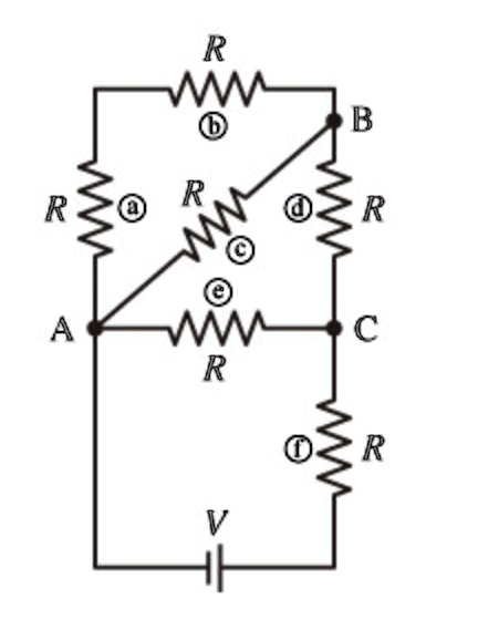 Solved Calculate The Current Through Each Resistor In The Figure If Each Resistance R 1 22 KÎ