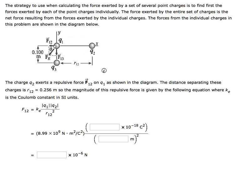 SOLVED: The strategy to use when calculating the force exerted by set ...