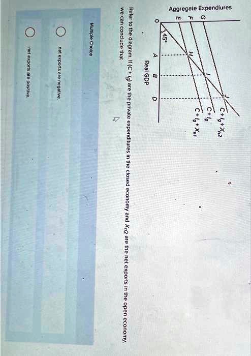 SOLVED: Aggregate Expenditures: We can conclude that 45 in Multiple ...