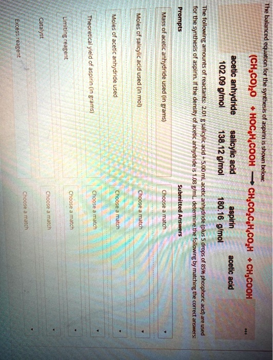 SOLVED: Imiting Ineore c Moles Mdss Prompts U The balanced Gcetc 8 ...