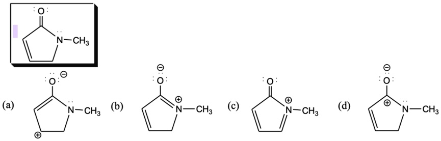 SOLVED: N-CH3 (a) N-CH3 (b) N-CH3 CH3 CH3