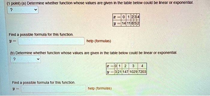 point a determine whether function whose values are given in the table ... point a determine whether function whose values are given in the table ...