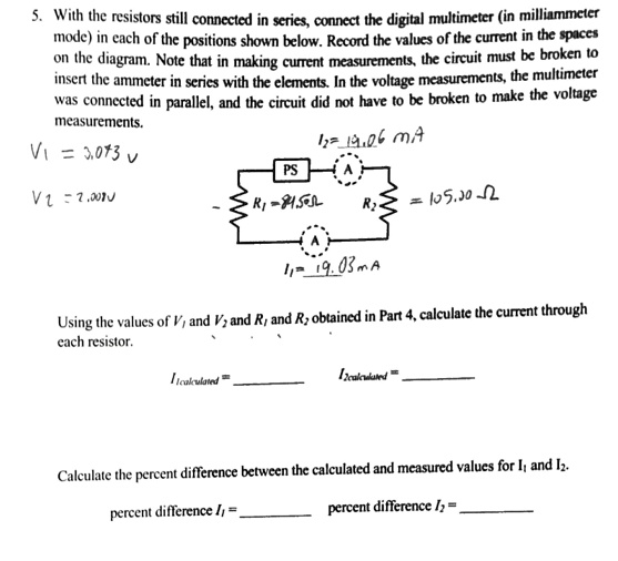 SOLVED: With the resistors still connected, screw connect the digital ...
