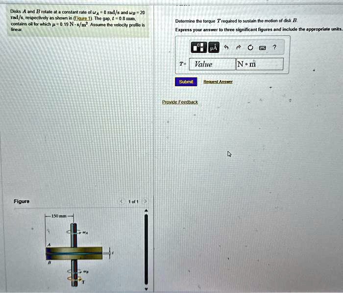 Disks A and B rotate at a constant rate of = 8 rad/s and = 20 rad/s, respectively as shown in ...