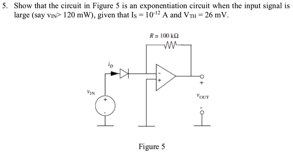 Solved Show That The Circuit In Figure 5 Is An Exponentiation Circuit
