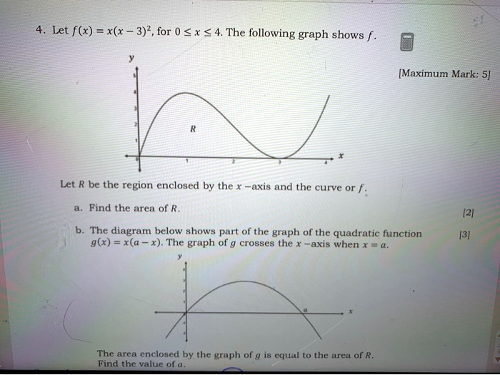 SOLVED:Let f(x) = x(x ~ 3)2,for 0