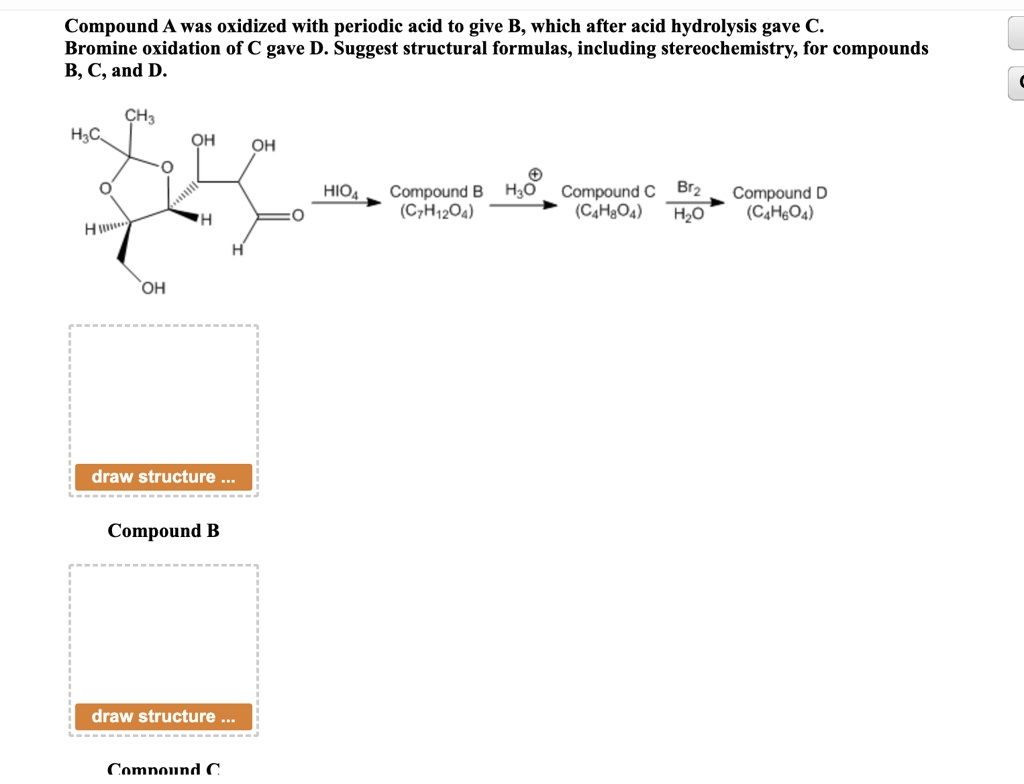 SOLVED: Compound B: CH3 | H3C - O - OH Compound C: CH3 | H3C - O - OH ...