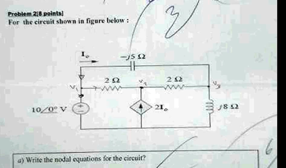 SOLVED: Texts: Problem 2 [8 points] For the circuit shown in the figure below: 150Ω 29Ω 20Ω JS0 ...