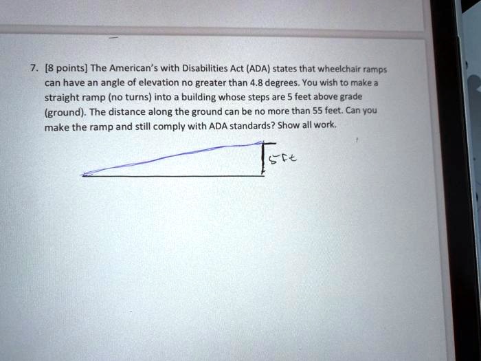 SOLVED: The Americans with Disabilities Act (ADA) states that ...