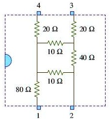 SOLVED: The pin diagram of a resistance array is shown in the figure ...