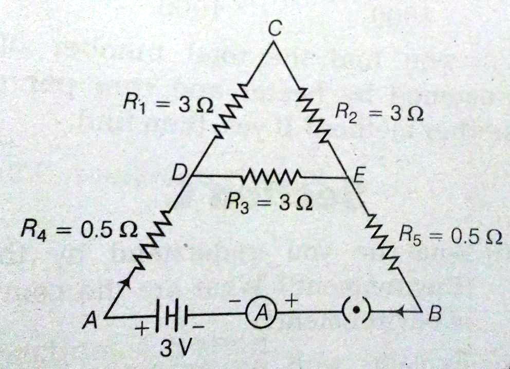 SOLVED: 'five resistors are connected in a circuit as shown in figure ...