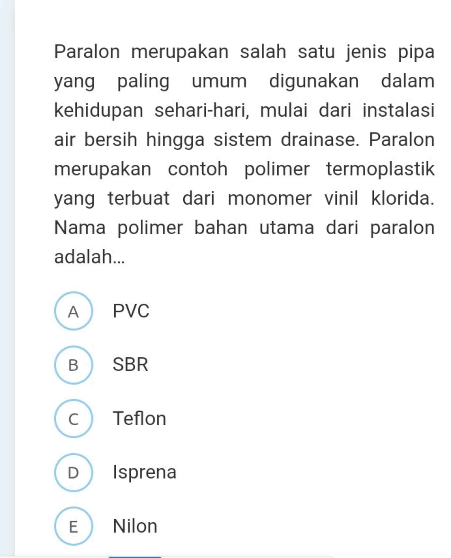 Paralon merupakan salah satu jenis pipa yang paling umum digunakan ...
