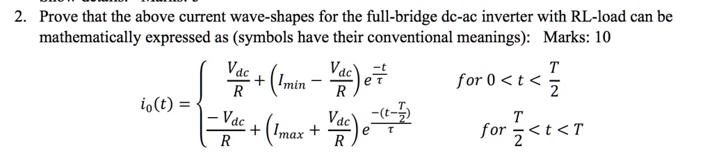 2 prove that the above current wave shapes for the full bridge dc ac ...