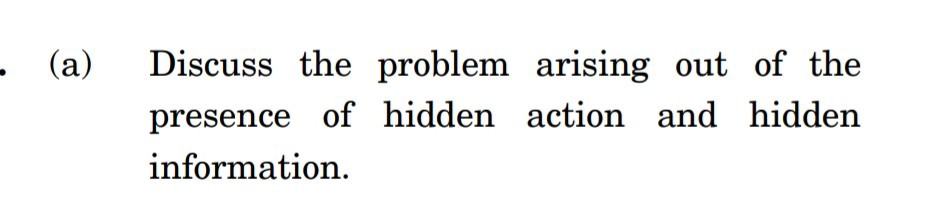 SOLVED: (a) Discuss the problem arising out of the presence of hidden ...