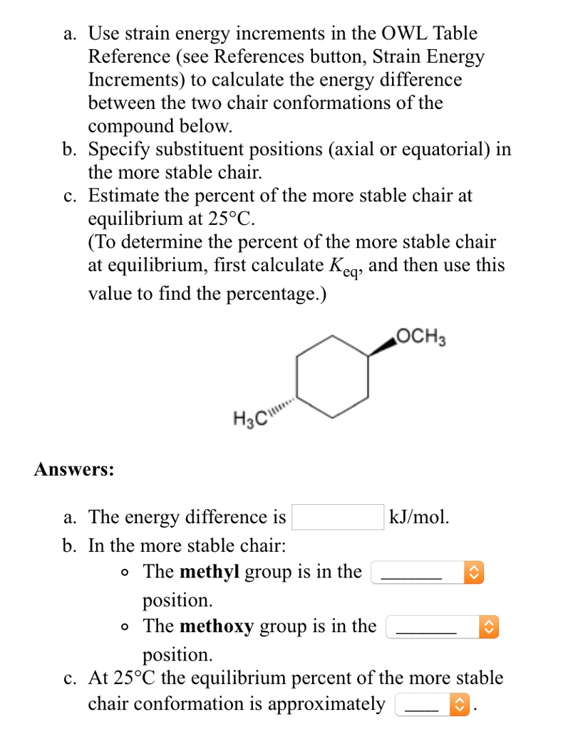 Use strain energy increments in the OWL Table Reference (see References ... Use strain energy increments in the OWL Table Reference (see References ...
