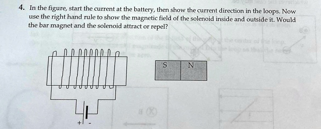 SOLVED: In the figure, start the current at the battery, then show the ...