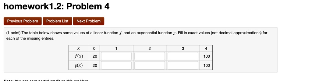 Solved Homework 12 Problem 4 Previous Problem Problem List Next 8143