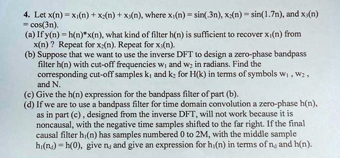 4 let xn xn xn xn where xn sin3n xn sin17n and xn cos3n a if yn hn xn ...