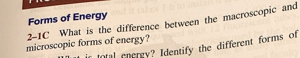 forms of energy 2 1c what is the difference between the macroscopic and ...