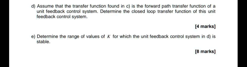 SOLVED: Needed both parts I will rate. Assume that the transfer ...