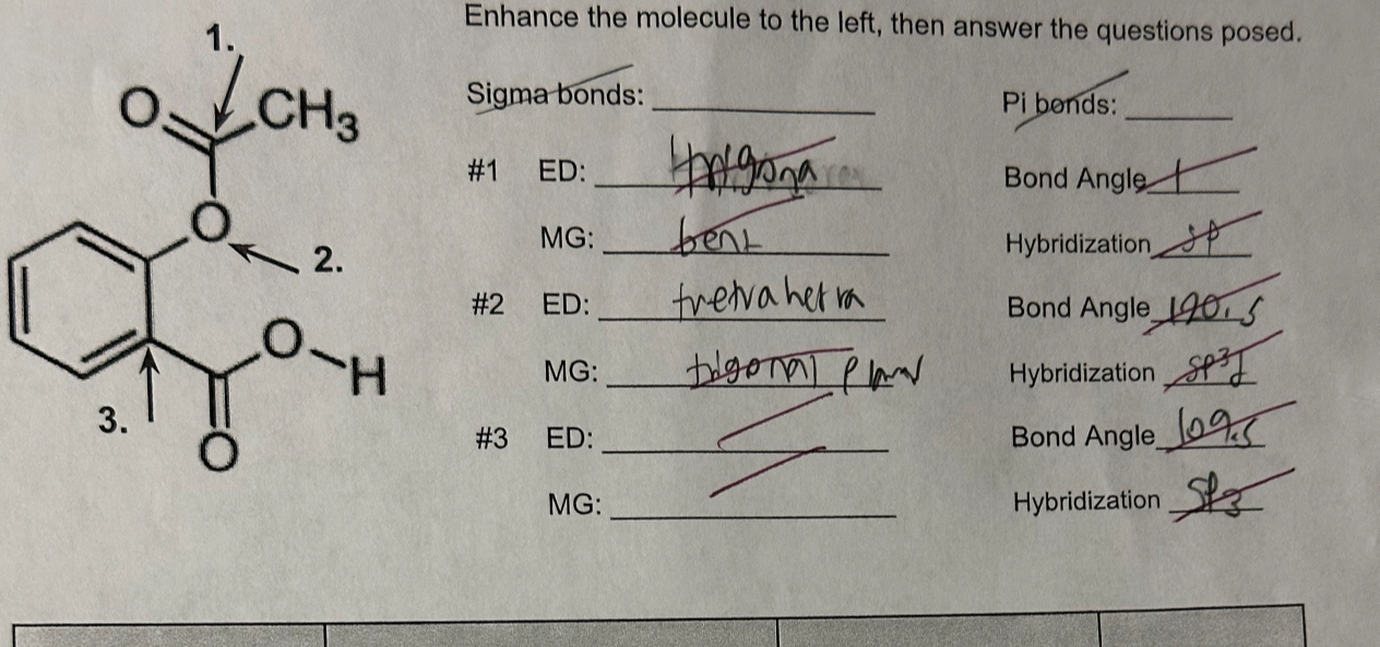 SOLVED: Enhance the molecule to the left, then answer the questions ...
