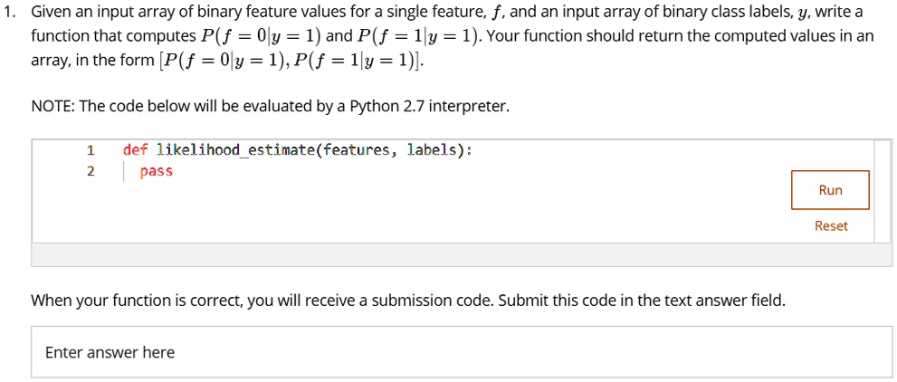 SOLVED: Please do not copy from other question that's posted on Chegg Given an input array of ...