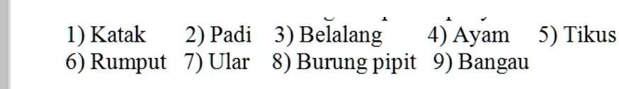 SOLVED: Perhatikan informasi tentang komponen penyusun ekosistem sawah ... SOLVED: Perhatikan informasi tentang komponen penyusun ekosistem sawah ...
