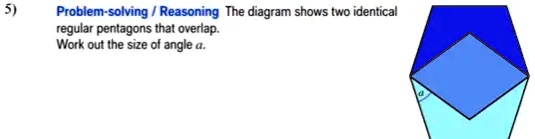 SOLVED: Problem-solving Reasoning The diagram shows two identica ...