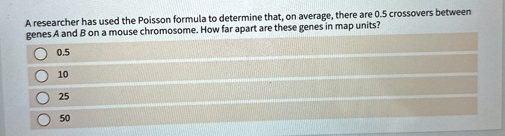 a researcher has used the poisson formula to determine that on average ...