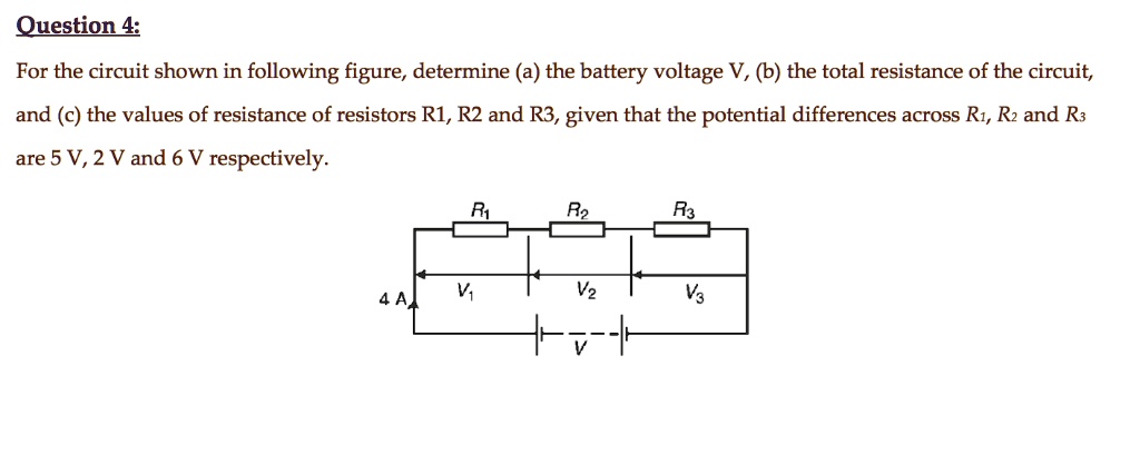Question 4: For the circuit shown in following figure, determine (a ...