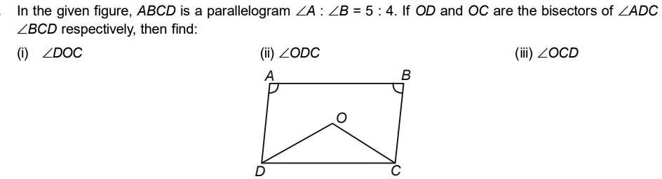 SOLVED: Can anyone solve this with explanation ASAP!!!.. In the given figure, ABCD is a ...