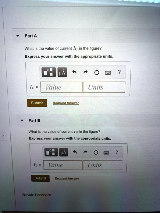 part a what is the value of current ic in the figure express your answer with the appropriate ...