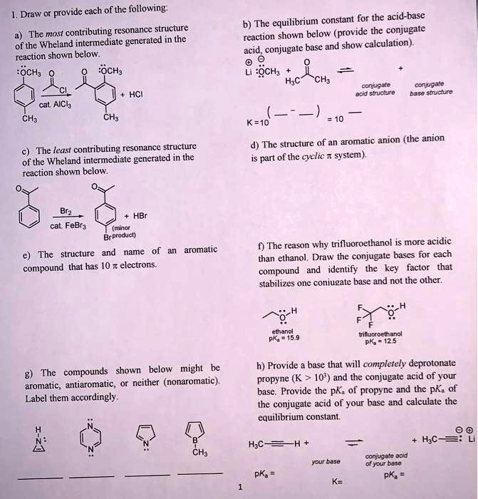 SOLVED: Draw or provide cach , of the following: The most contributing ...