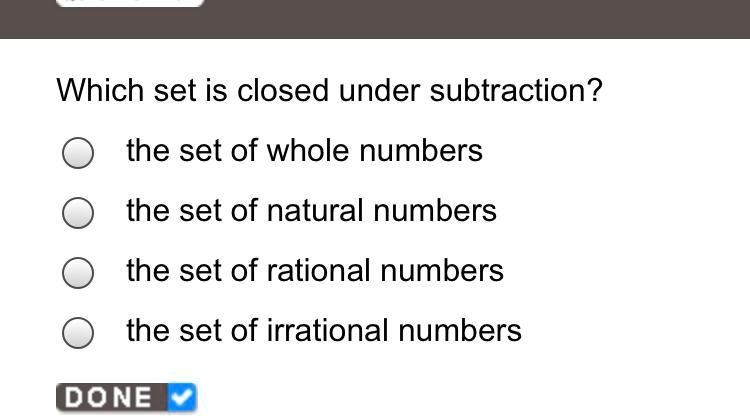 SOLVED: 'Is the answer to this problem: A) B) C) D) Which set is closed ...