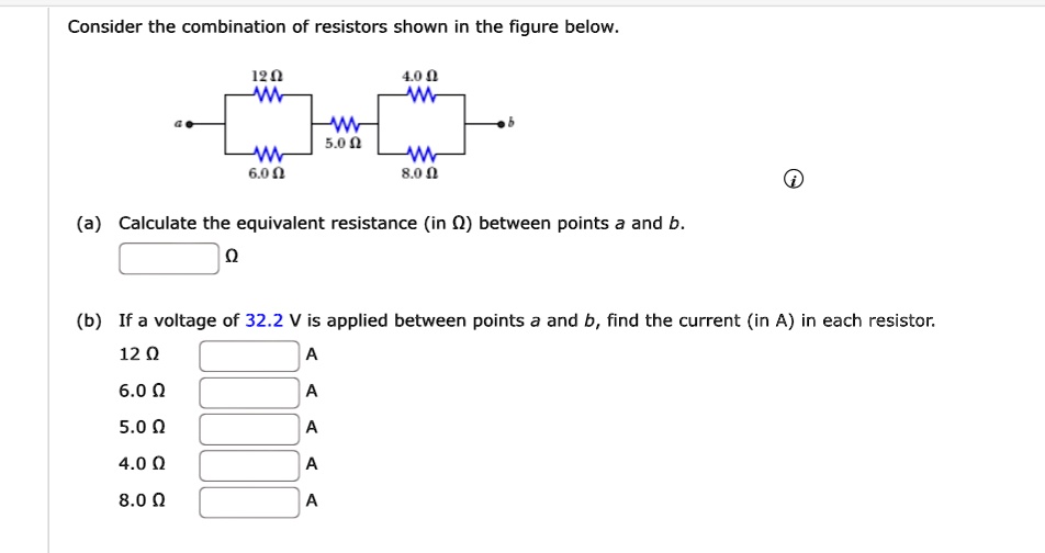 consider the combination of resistors shown in the figure below a ...