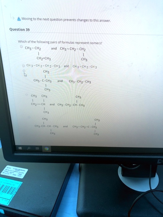 SOLVED: Moving the next question revents changes f to this answwer ... SOLVED: Moving the next question revents changes f to this answwer ...