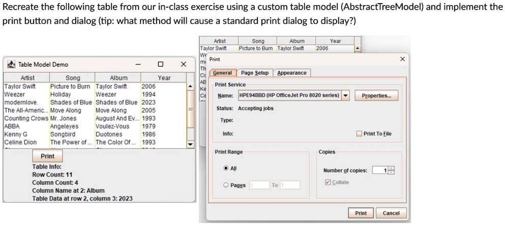 recreate the following table from our in class exercise using a custom ...