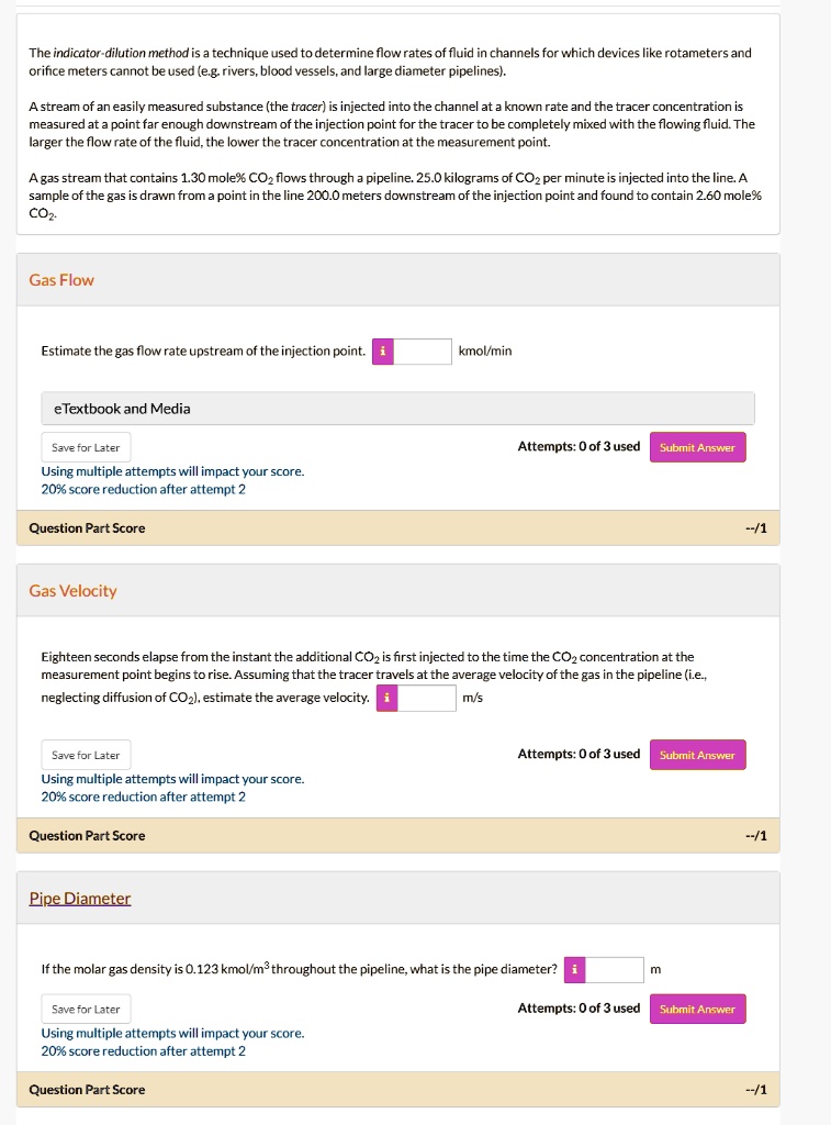 SOLVED: The indicator-dilution method is a technigue used to determine ...