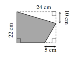 SOLVED: Find the area and perimeter of the shaded figure