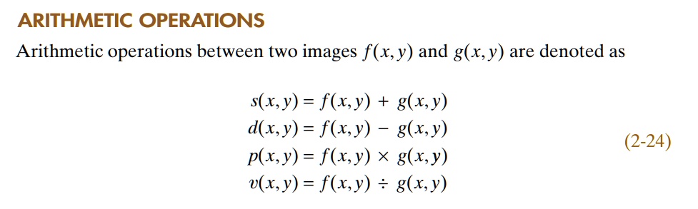 refer to eq 2 24 in answering the following a show that image summation is a linear operation b ...