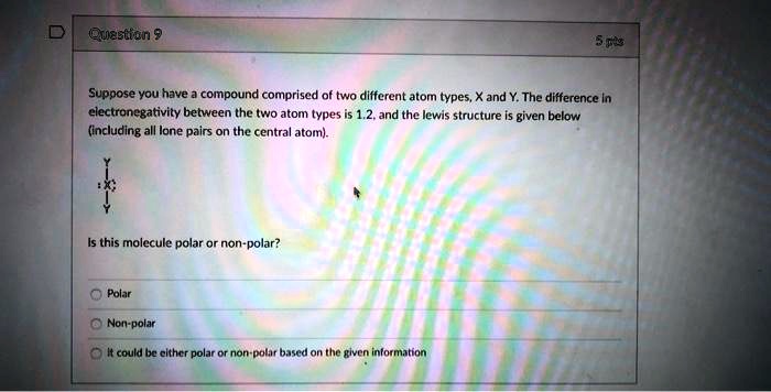 SOLVED: @uestiot Suppose you have compound comprised of two different ...